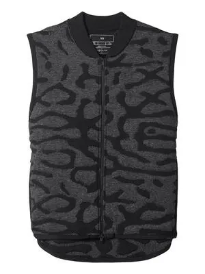ADIDAS ORIGINALS Y-3 Recycled Jacquard-knit Vest - Black