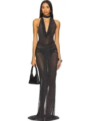 Nbd The Alessandra Gown - Black