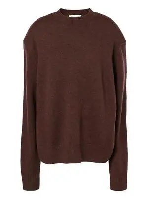 THE FRANKIE SHOP Rafaela Wool And Cashmere Sweater - Brown