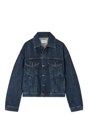AGOLDE Dalton Denim Jacket With Balloon Sleeves - Blue