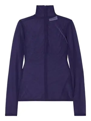 16Arlington Isse" Stretch-jersey Turtleneck Top - Purple