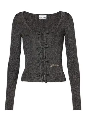 GANNI Logo Top Multicoloured