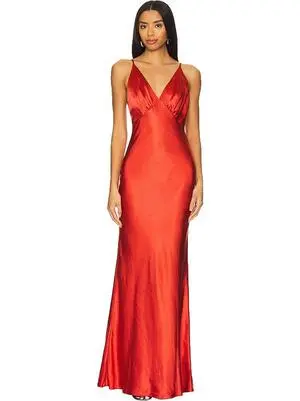 LOVERS AND FRIENDS Alani Gown - Red