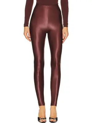 Commando Matte Metallic Legging In . Also - Brick