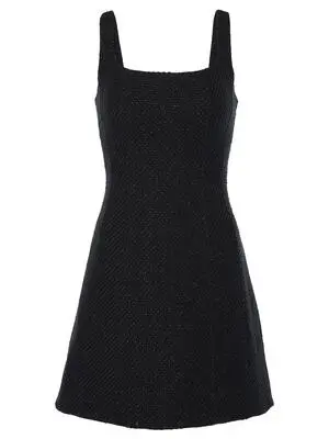 Veronica Beard Delphine Cotton-blend Minidress - Black
