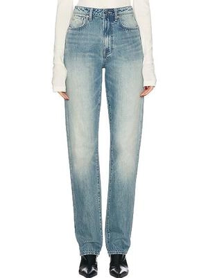 GRLFRND Sara Super High-rise Straight Jeans - Jackson