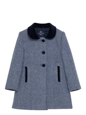 Trotters Matilda Swing Coat - Navy