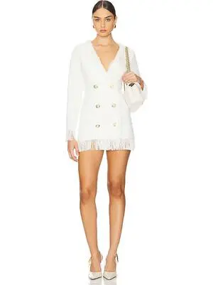 SNDYS. Tweed Jacket Dress - Ivory
