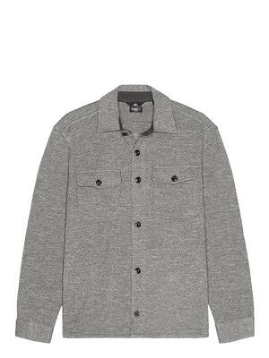 Faherty Brand Inlet Knit Shirt Jacket In . Also - Grey
