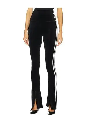 Norma Kamali Side Stripe Spat Legging In . Also - Black