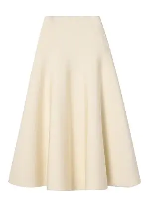 THE ROW The Row Harley Stretch-Knit Midi Skirt