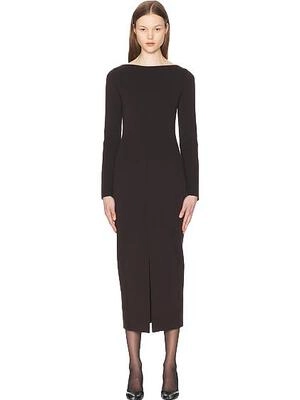 THE ROW Iragi Dress - Brown