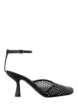 Christopher Esber Minette Crystal-embellished Mesh Pumps - Black