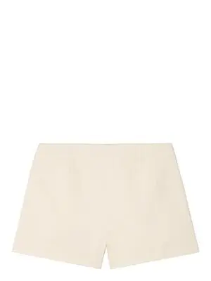 Faithfull The Brand Noto" High-rise Woven Shorts - Neutrals