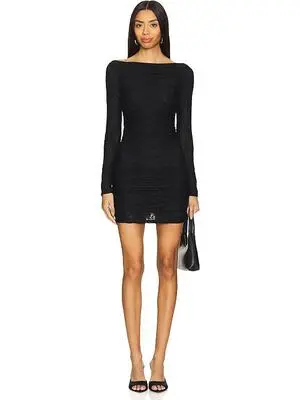 LOVERS AND FRIENDS Gwen Lace Mini Dress - Black