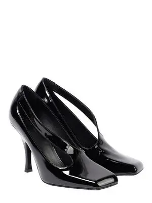 Khaite Eva 100 Patent Leather Pumps - Black
