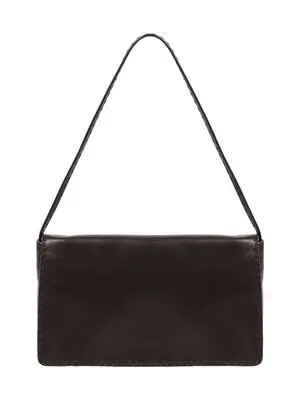 THE ROW Nuance Leather Shoulder Bag - Brown