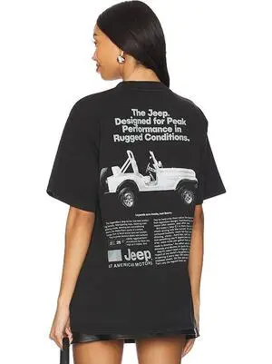 PHILCOS Jeep Legends Are Made, Not Born Boxy Tee In . Also - Black