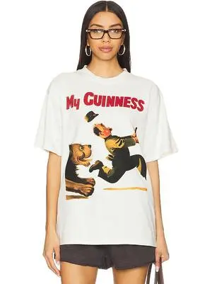 PHILCOS My Goodness My Guinness Boxy Tee In . Also - Cream