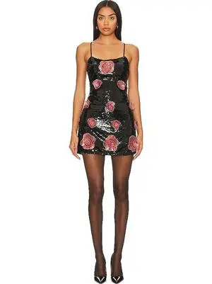 For Love & Lemons Jude Mini Dress - Black