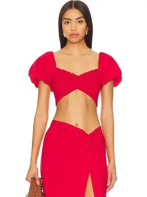 PEIXOTO PEIXOTO Louisa Puff Sleeve Top