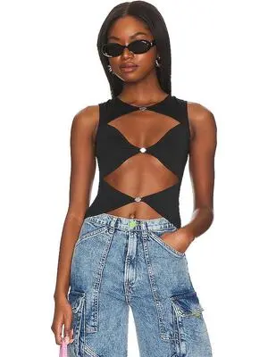 OW Chiara Top - Black