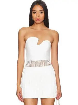 Amanda Uprichard X Revolve Puzzle Strapless Top - Ivory