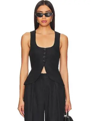 Faithfull The Brand Stanze Vest - Black