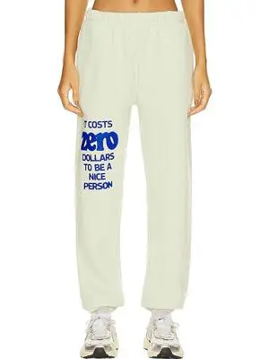 THE MAYFAIR GROUP It Costs $0.00 Sweatpants - Mint