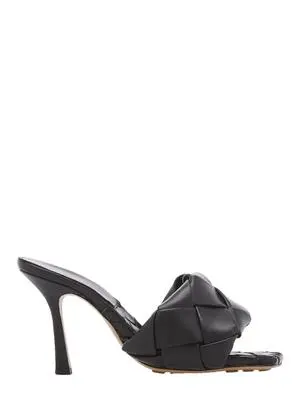 Bottega Veneta Lido Sandals - Black