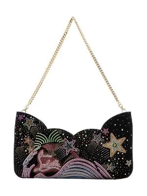 CHRISTIAN LOUBOUTIN Christian Louboutin Hot Chick Starlight Strass Baguette