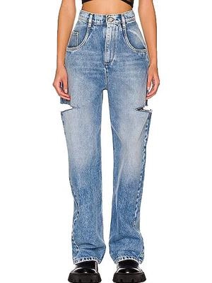MAISON MARGIELA 5 Pocket Side Slit Jeans - Denim