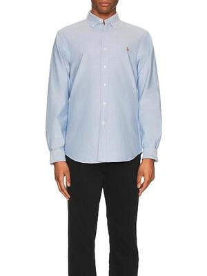 Polo Ralph Lauren Long Sleeve Oxford Sport Shirt - Blue