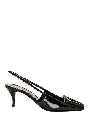 Saint Laurent Saint Laurent 24 Slingback Pump Nero