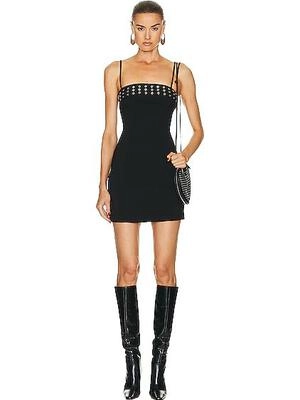 Blumarine Sleeveless Mini Dress - Nero