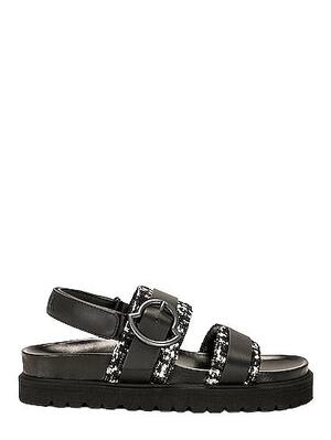 Moncler Bell Buckle Sandal - Black