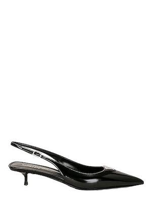 Saint Laurent Saint Laurent Cherish Slingback Pump Nero