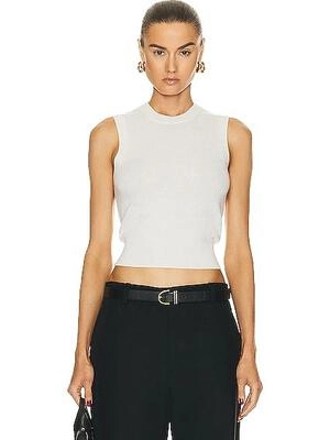 NILI LOTAN NILI LOTAN May Sweater Tank Ivory