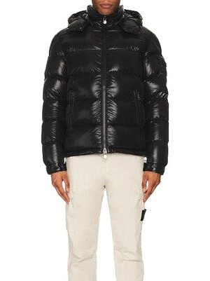 Moncler Maya Jacket - Black