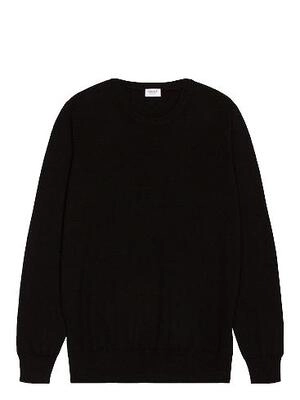 GHIAIA Crewneck Sweater - Black