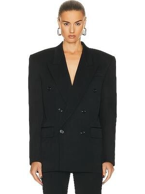 SAINT LAURENT Saint Laurent Double Breasted Blazer