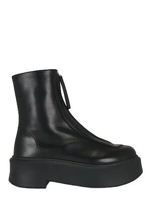 THE ROW The Row Zipped Booties