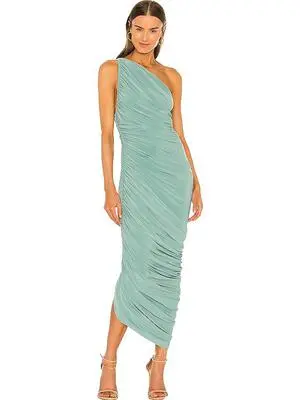 Norma Kamali Diana Gown In . Also - Mint