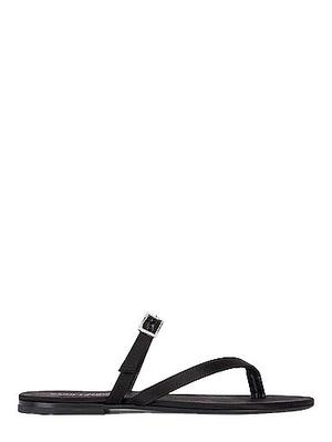 SAINT LAURENT Saint Laurent Laszlo Flat Slide