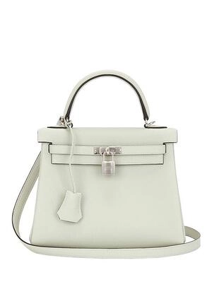 FWRD RENEW Hermes Togo Kelly 25 Handbag - Mint