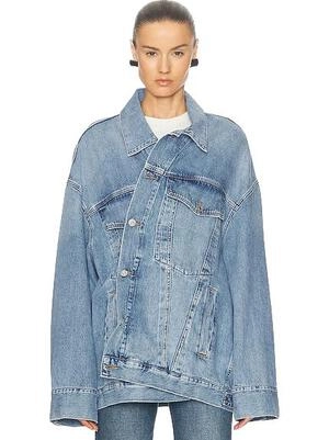 AGOLDE Reworked Wayne Jacket - Clarity