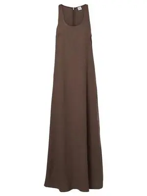 TOTEME Sable Midi Dress - Brown