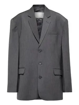 THE FRANKIE SHOP Gelso Oversized Blazer - Grey
