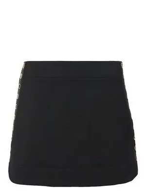 Emilio Pucci Silk Miniskirt - Black
