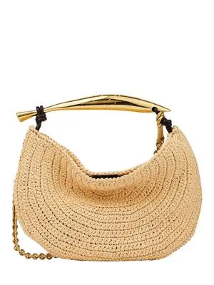 BOTTEGA VENETA Bottega Veneta Sardine Chain Raffia-Effect Tote Bag